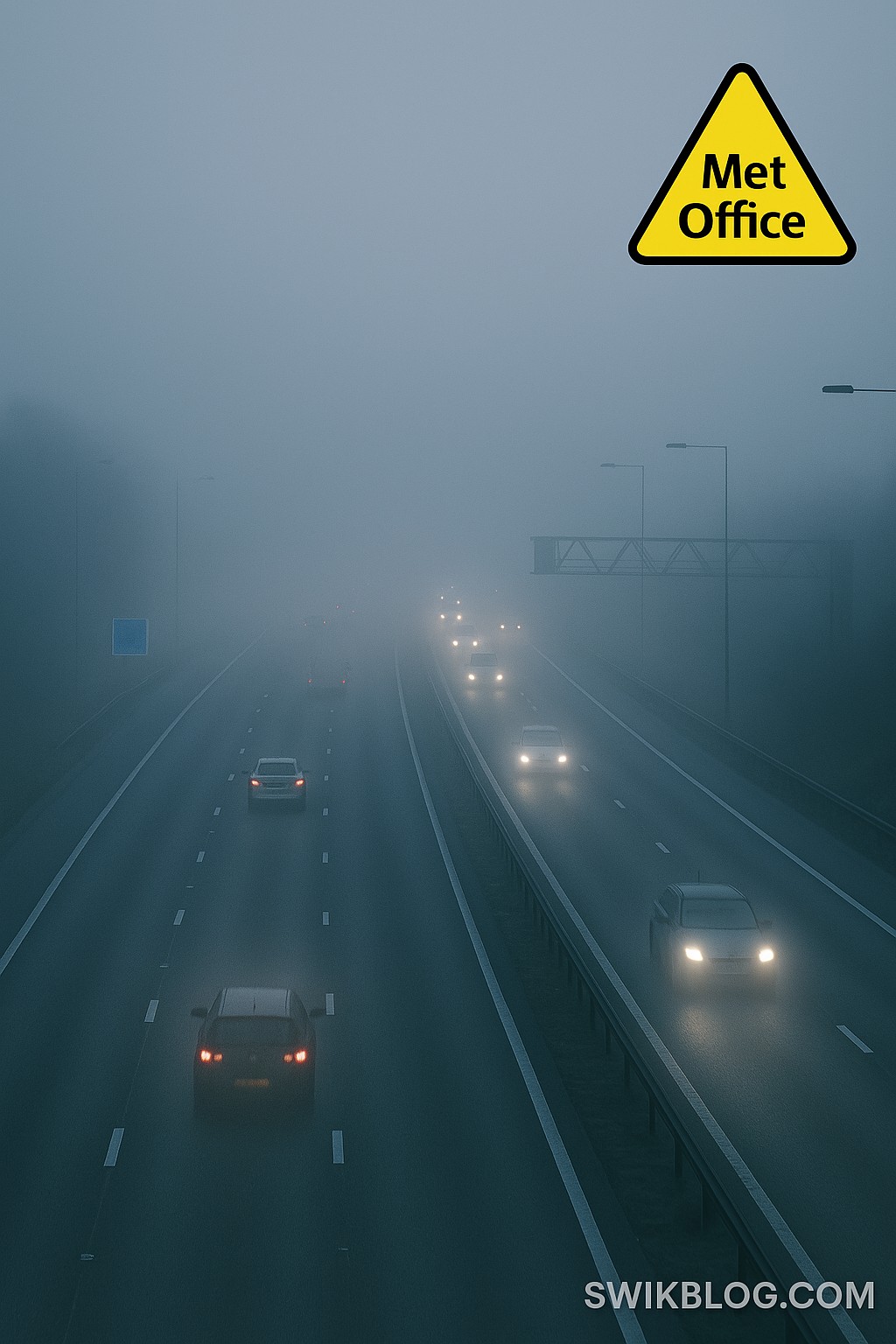 Met Office Yellow Fog Warning Sparks Overnight Travel Alerts