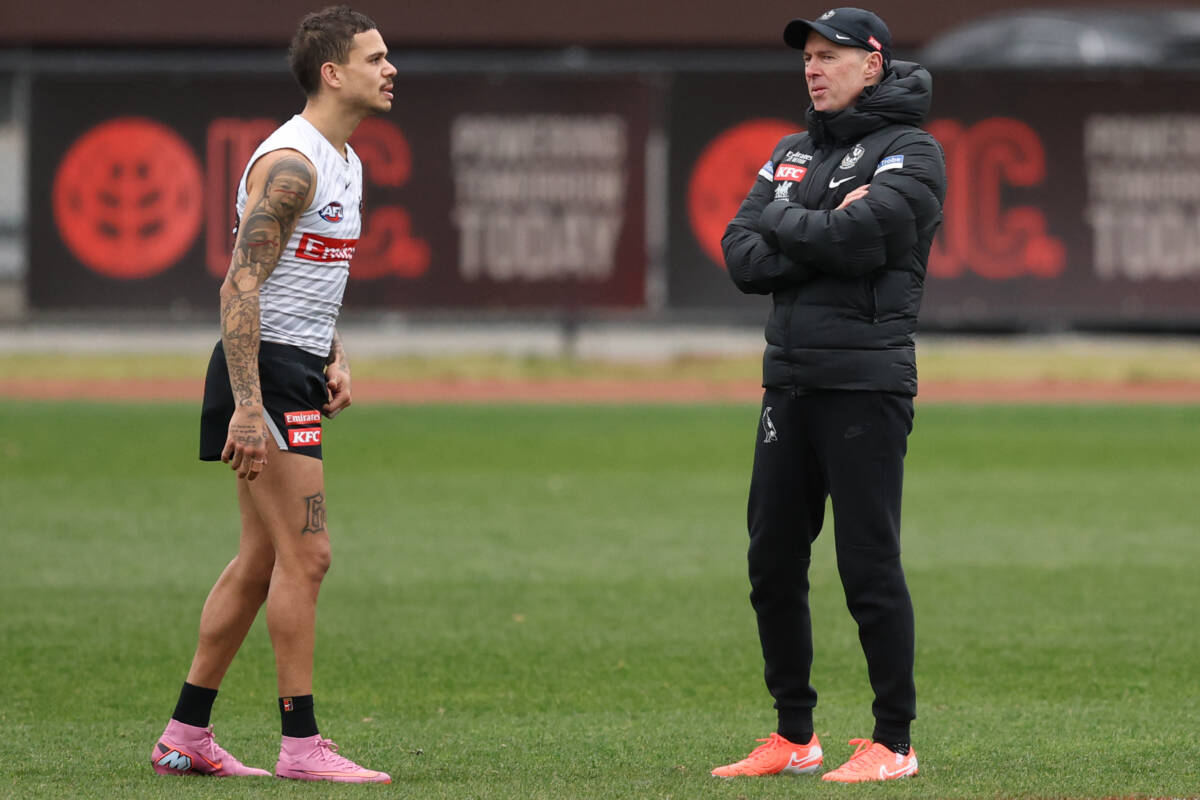 Collingwood Issues Update on Bobby Hill After Training Absence