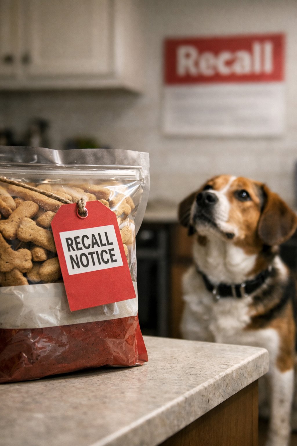 Dog Treats Recalled in 7 States Over Salmonella Risk