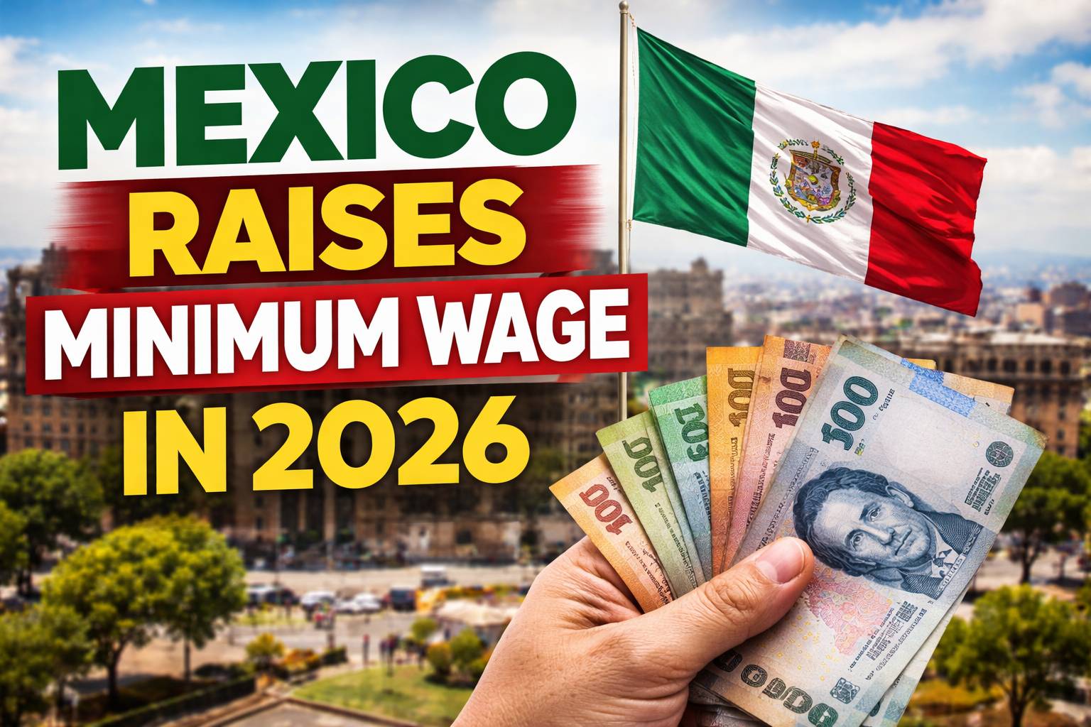 Mexico Raises Minimum Wage for 2026: How Much Workers Will Earn