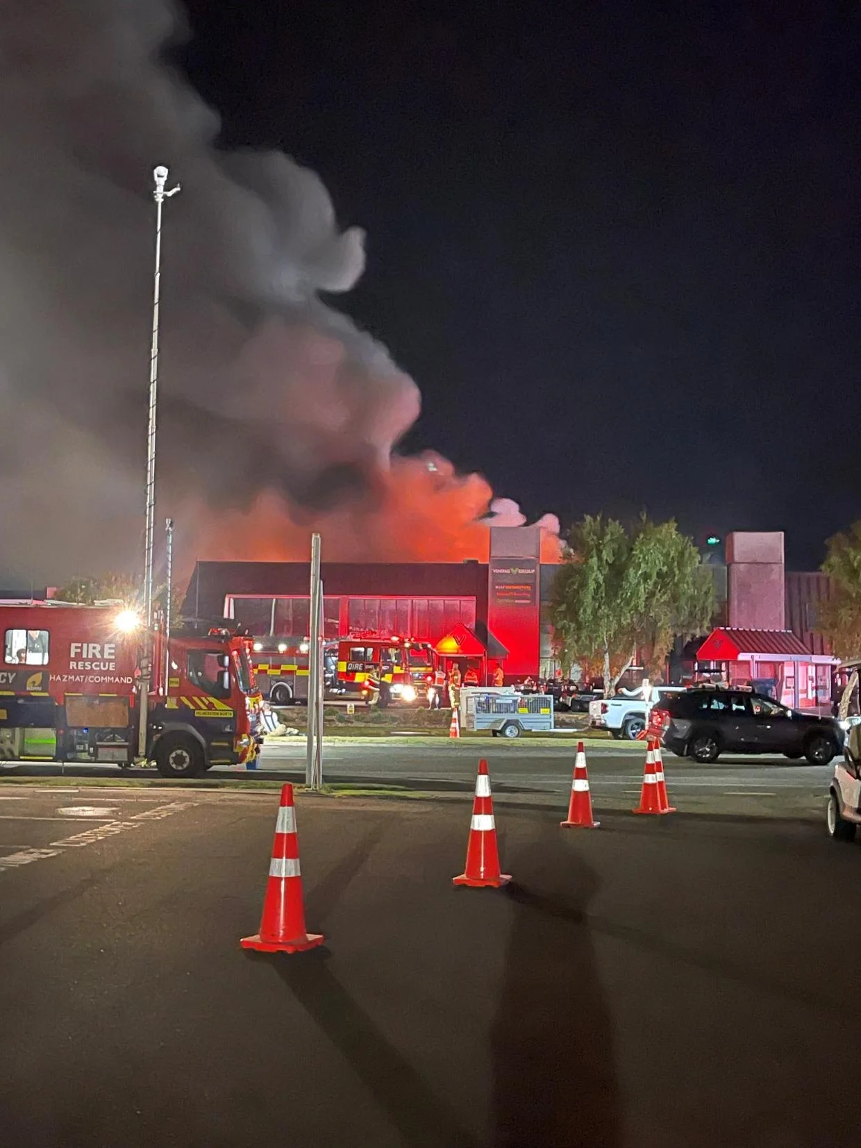 Vining Group Fire: 46-Year Family Business HQ Destroyed in Palmerston ...
