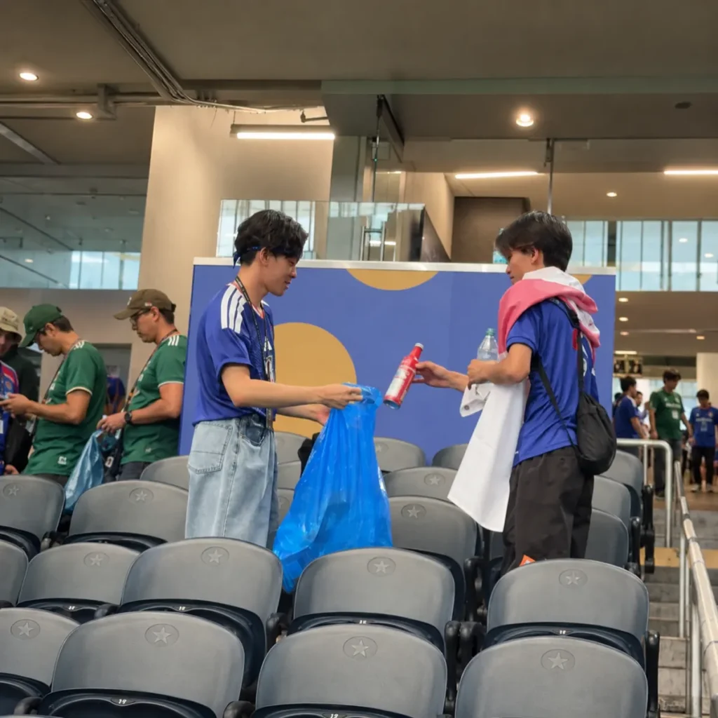 Japan Fans Win Global Praise After Cleaning Stadium in Viral FIFA Video